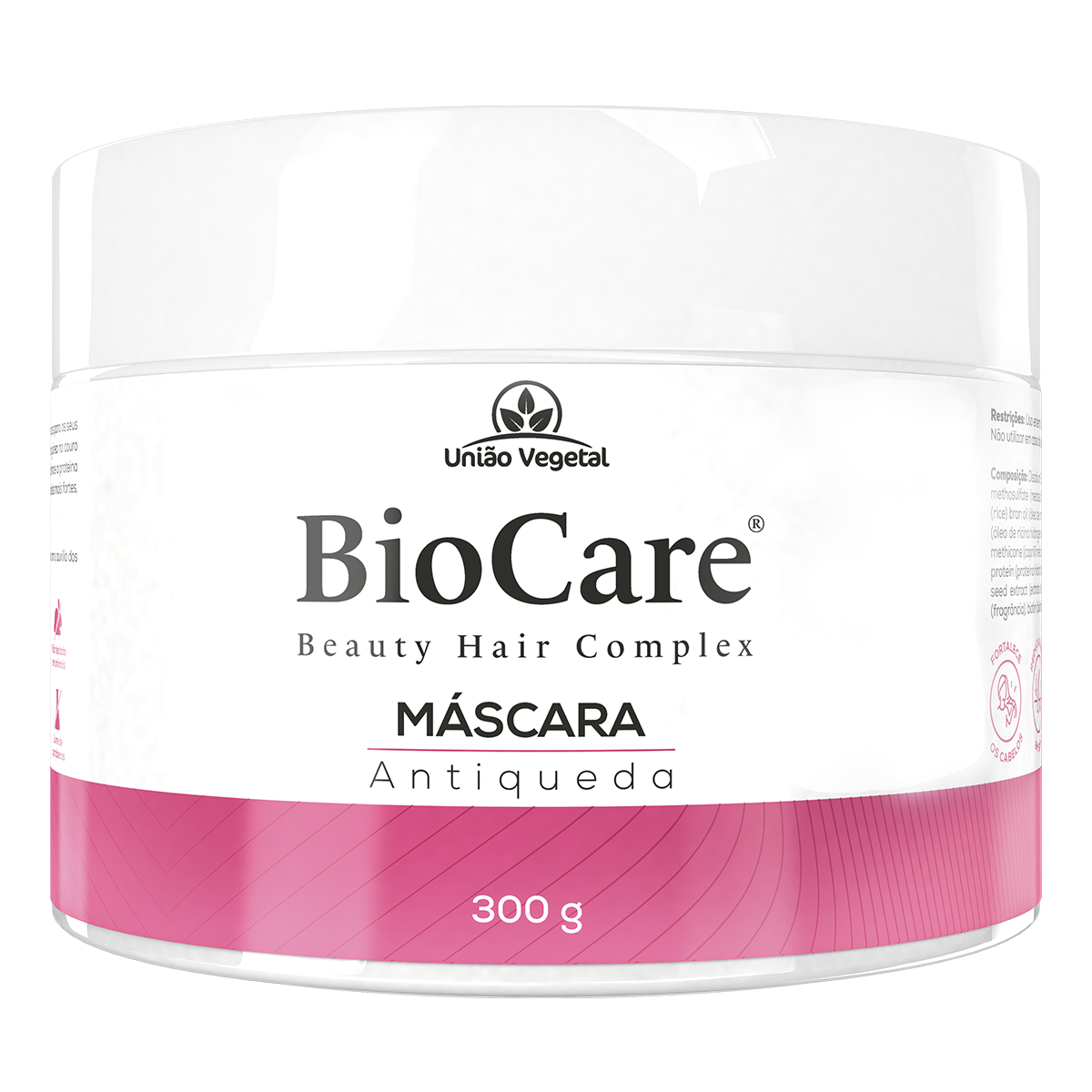 Máscara Capilar BioCare Antiqueda – Força e Crescimento | 300 g – União ...
