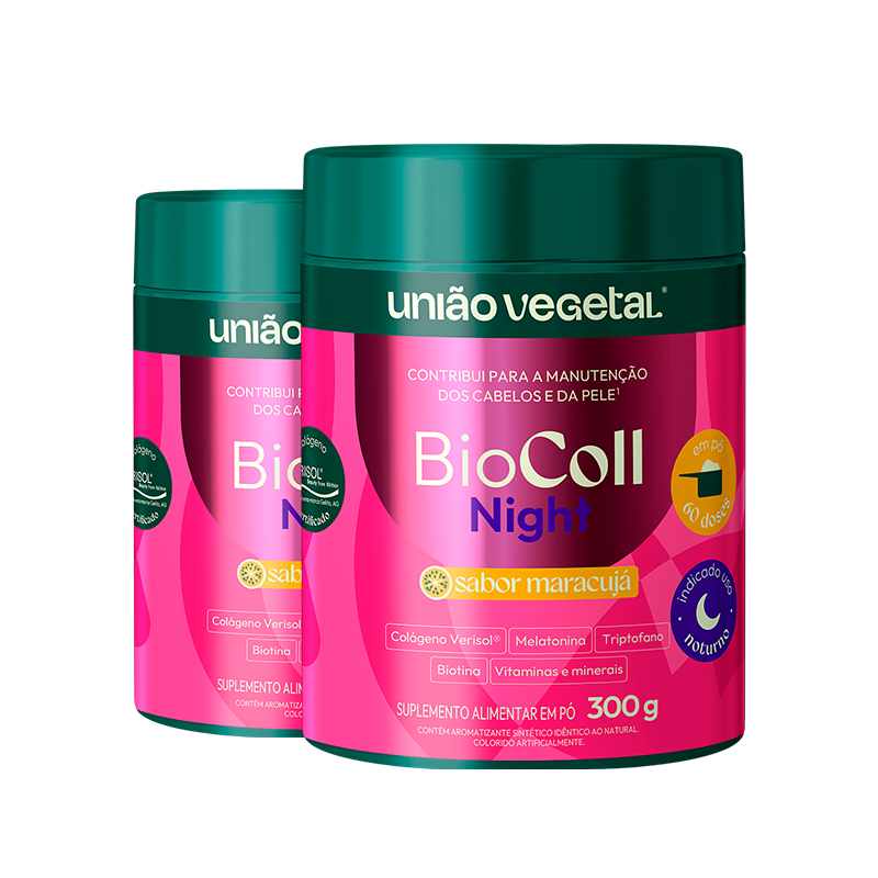 BioColl Night com Colágeno Verisol e Melatonina | Sono e pele juntos ...