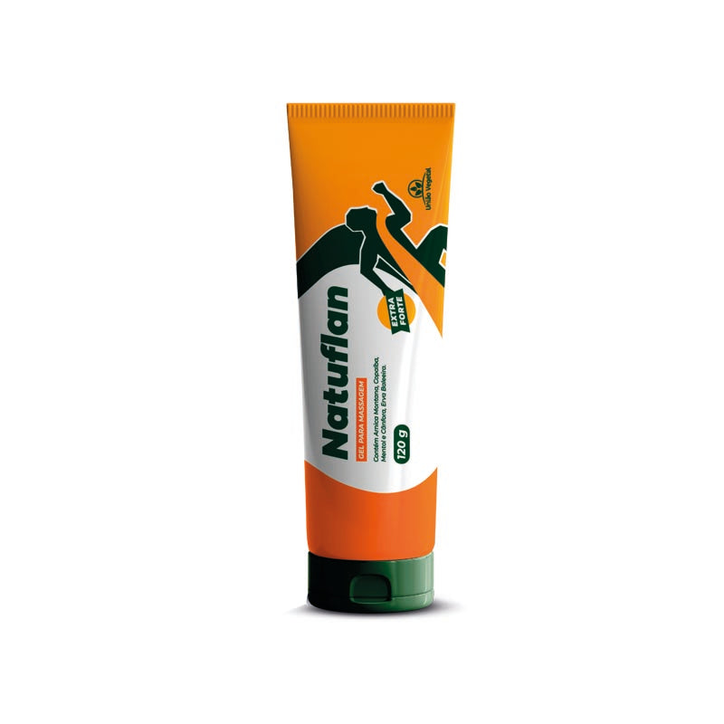 Natuflan Gel para Massagem 120g – Alívio muscular com efeito ...